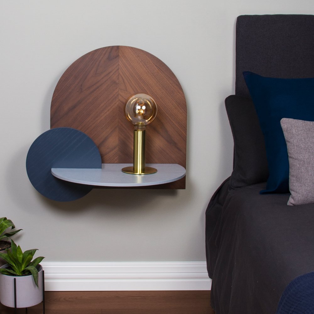 Alba L Wall shelf and bedside table on Ekohunters